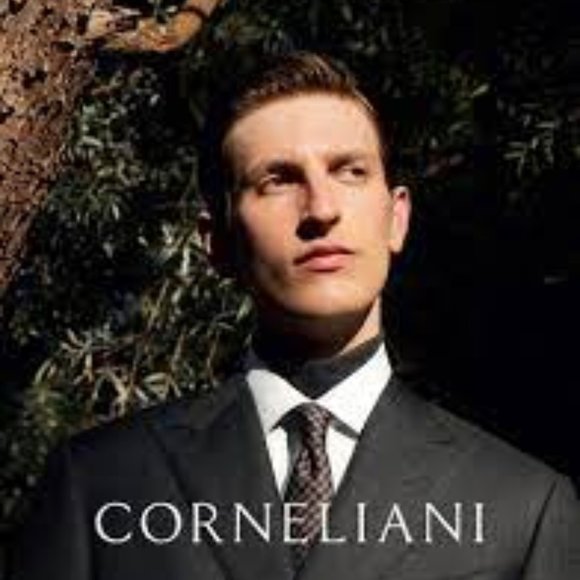 Corneliani | Suits & Blazers | Corneliani Mens Vouge Black Pin Striped ...